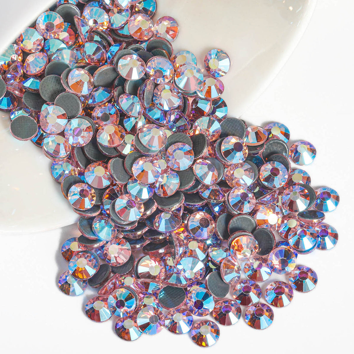 Beadsland Hotfix Rhinestones, Crystal Rhinestones for Crafts Clothes D